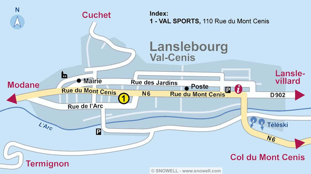 Ski Hire Lanslebourg Val Cenis | SNOWELL