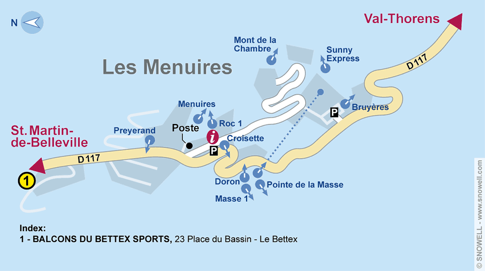 Ski Hire Les Menuires | SNOWELL