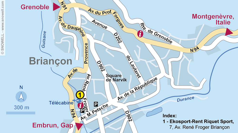 Ski Hire Briançon | SNOWELL