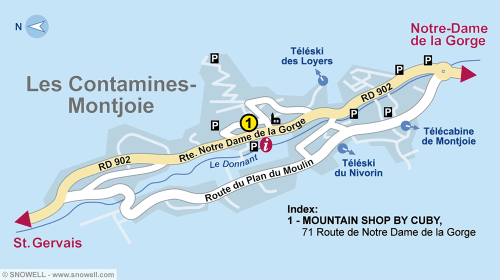 Ski Hire Les Contamines-Montjoie | SNOWELL