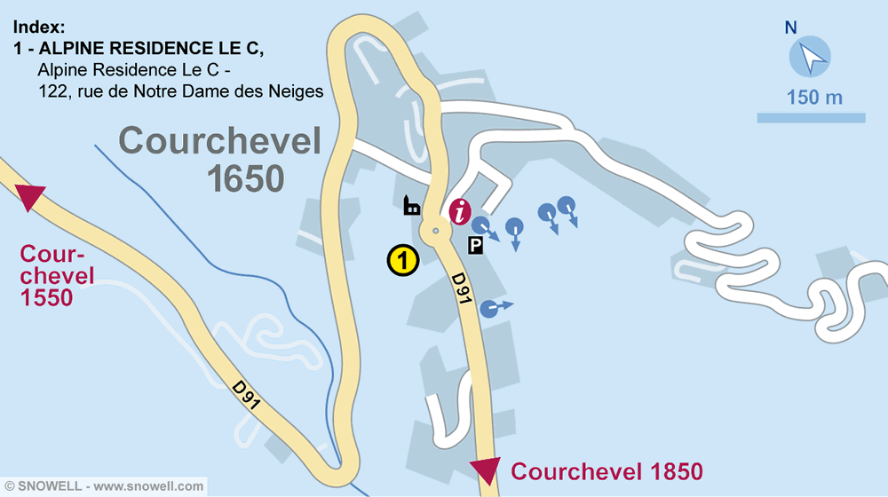 Ski Hire Courchevel 1650 | SNOWELL