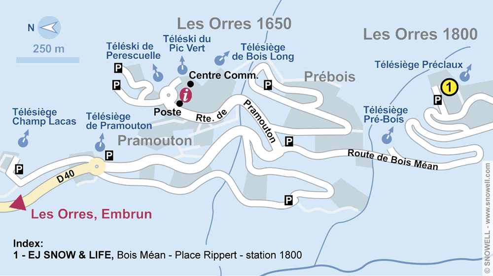 Ski Hire Les Orres | SNOWELL