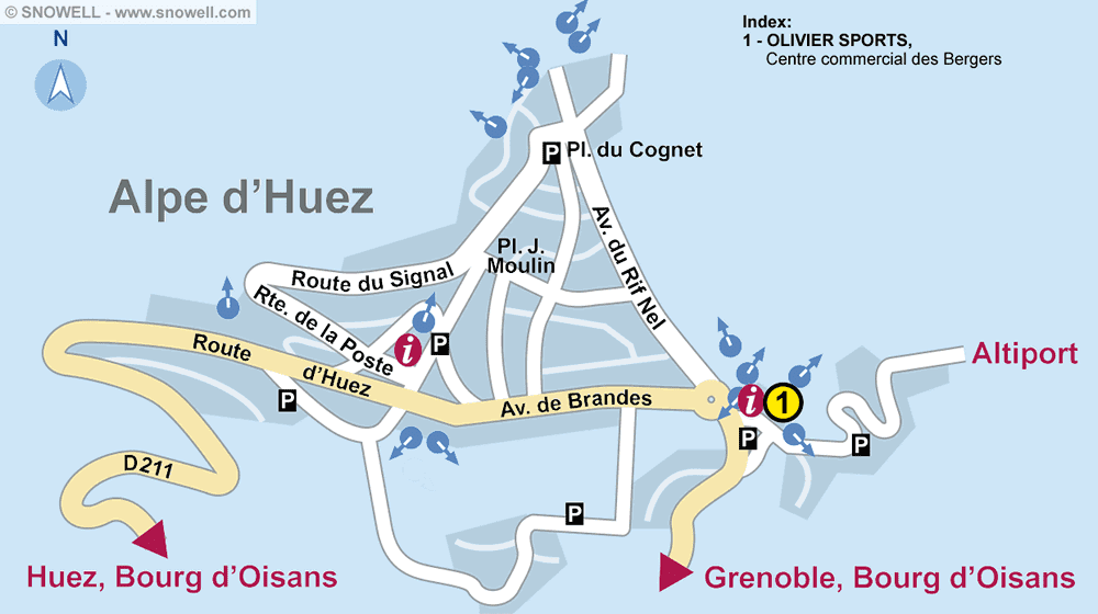 Ski Hire Alpe d’Huez | SNOWELL