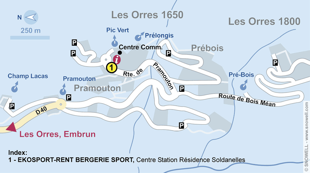 Ski Hire Les Orres | SNOWELL