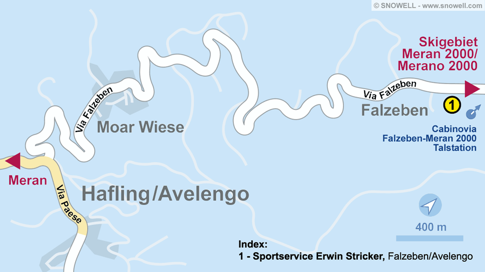 Ski Hire Meran - Merano | SNOWELL