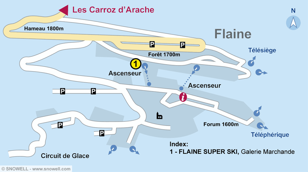 Ski Hire Flaine | SNOWELL