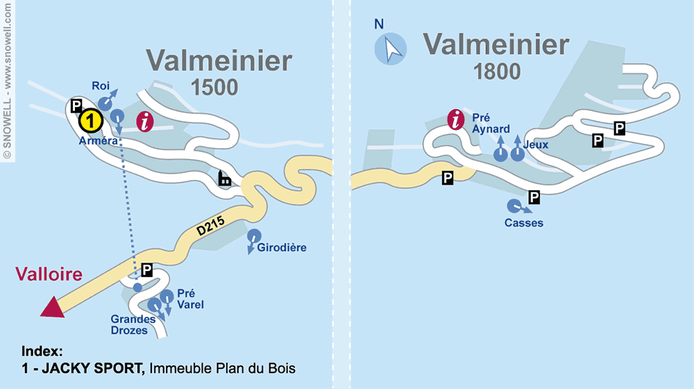 Ski Hire Valmeinier 1500 | SNOWELL