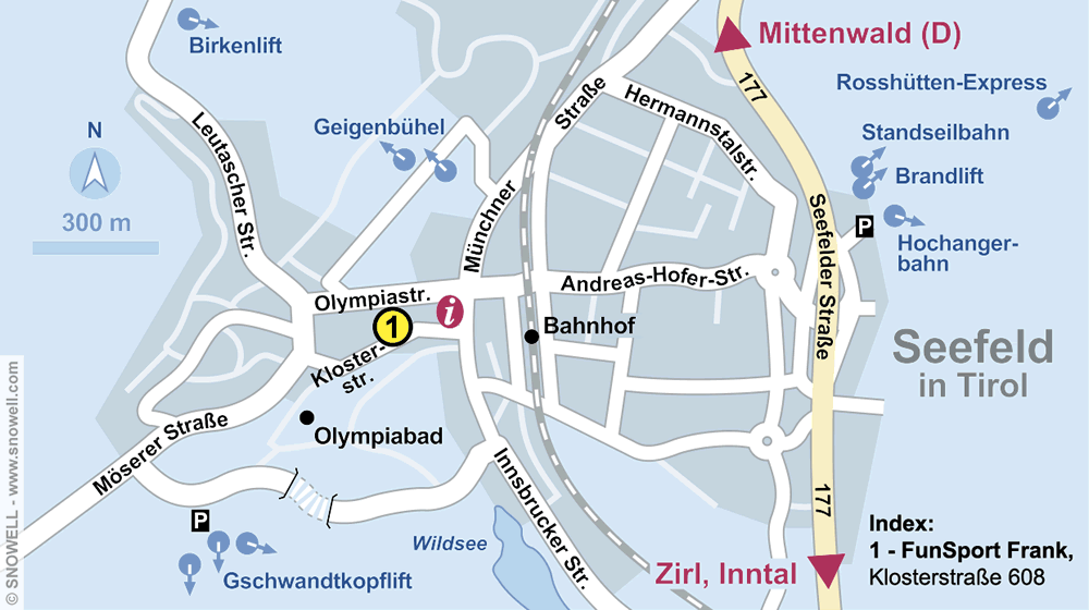 Ski Hire Olympiaregion Seefeld | SNOWELL