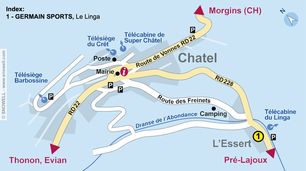 Ski Hire Chatel | SNOWELL