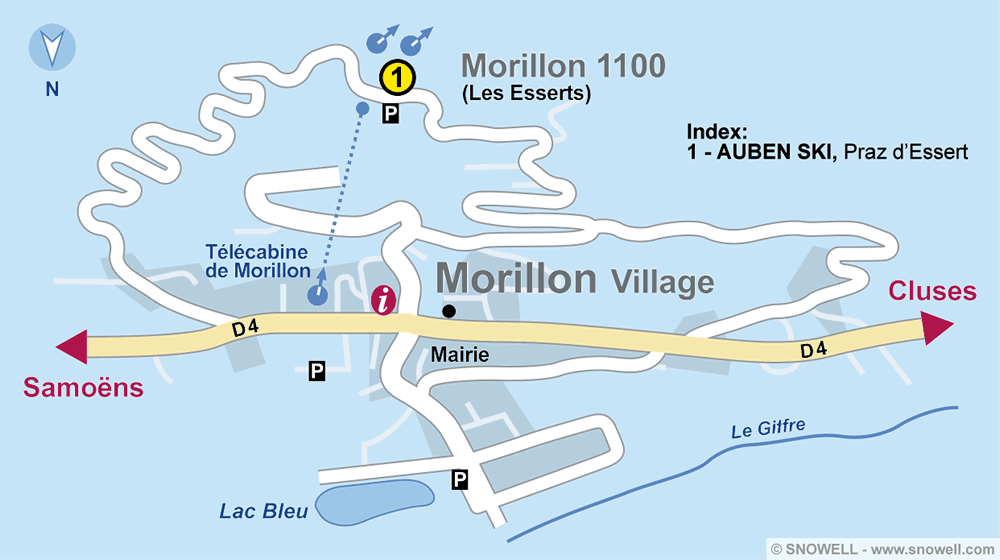 Ski Hire Morillon 1100 | SNOWELL