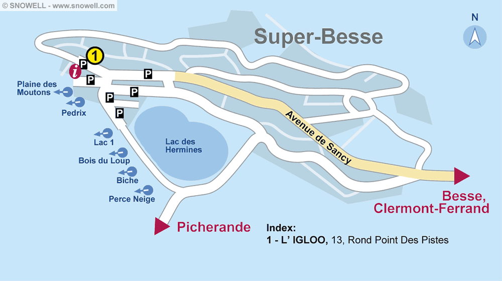 Ski Hire Super Besse | SNOWELL