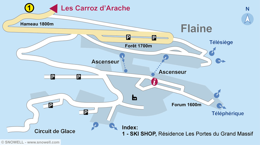 Ski Hire Flaine | SNOWELL