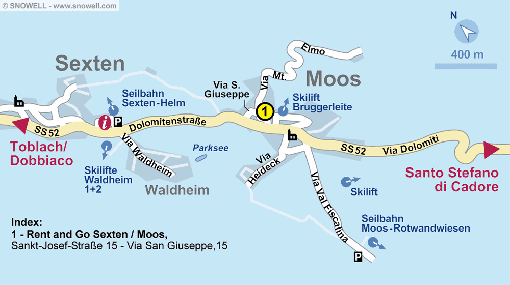 Ski Hire Sexten | SNOWELL