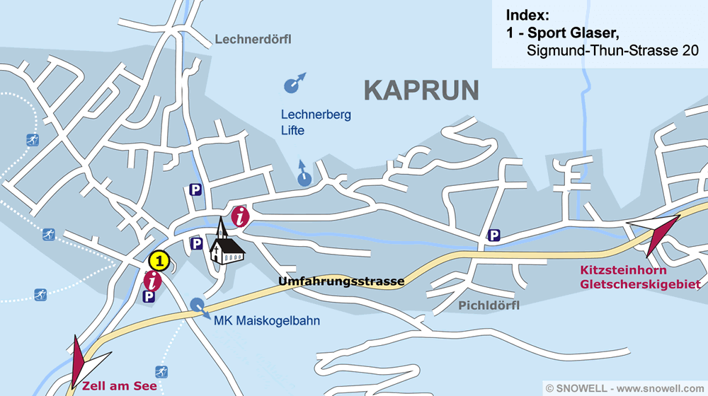 Ski Hire Kaprun | SNOWELL