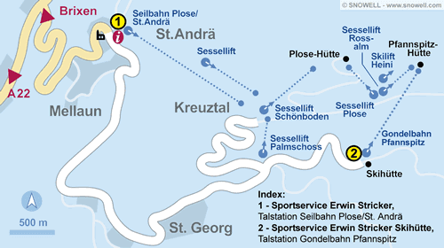 Ski Hire Brixen | SNOWELL