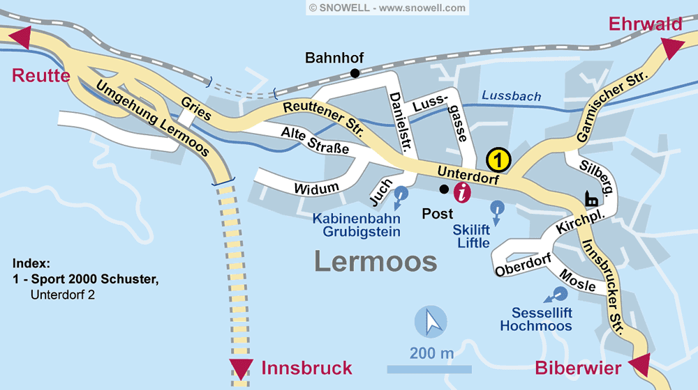Ski Hire Lermoos | SNOWELL