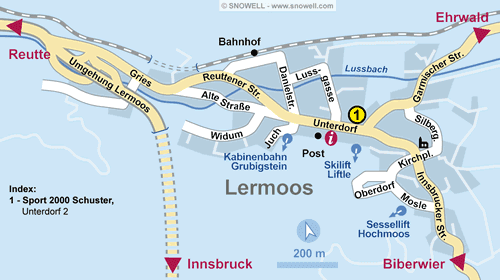 Ski Hire Lermoos | SNOWELL