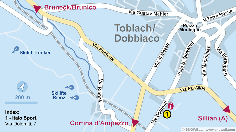 Ski Hire Hochpustertal - Alta Pusteria | SNOWELL